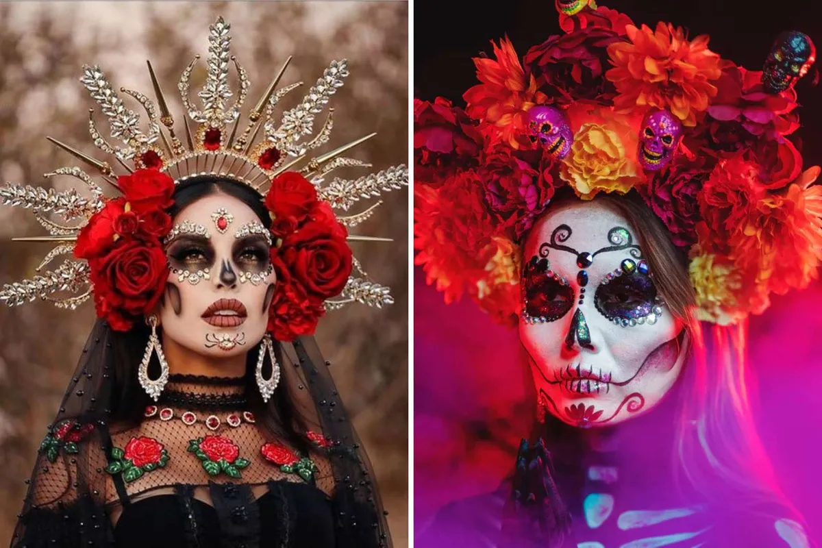 ¡Transforma tu look con un maquillaje de catrina único para Día de ...