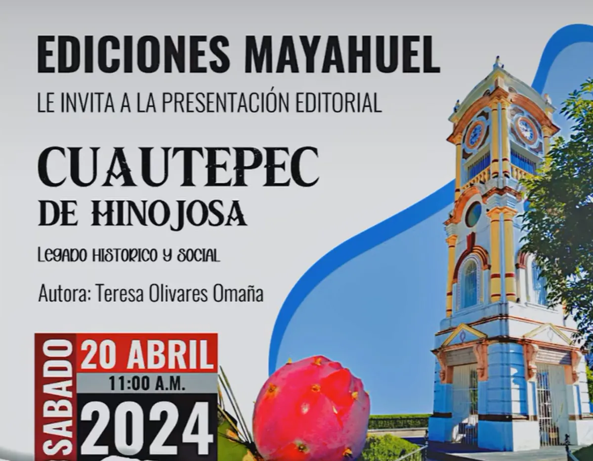 Presentarán libro “Cuautepec de Hinojosa, legado histórico y social ...